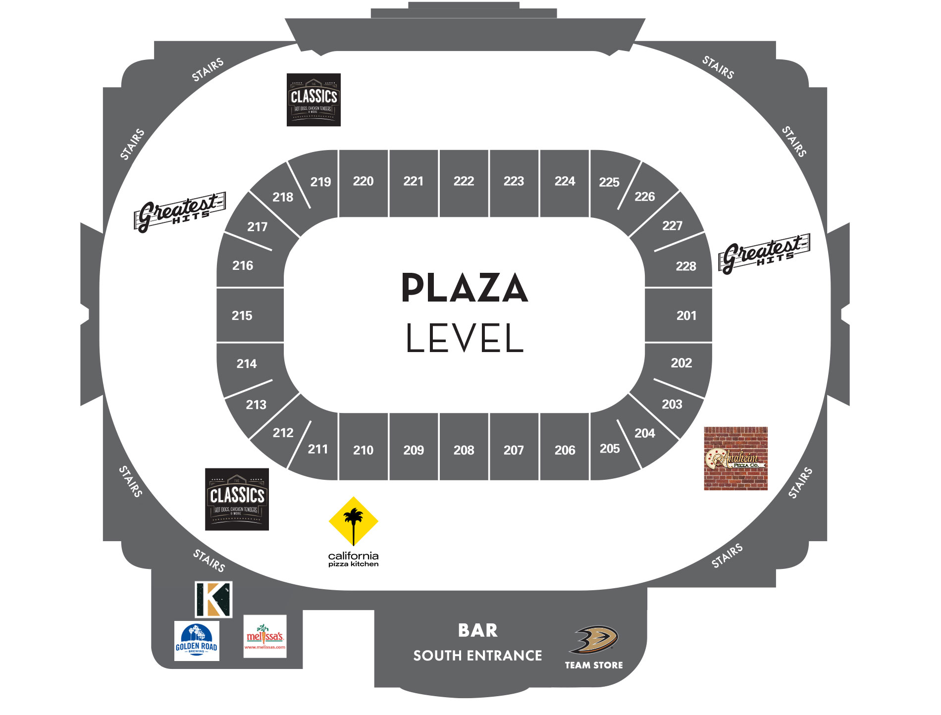 Honda Center Ducks Seating